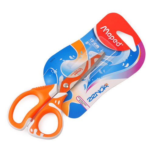 TIJERA MAPED 13 CM ZENOA FIT (670110) – ABF LIBRERIA MAYORISTA