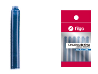 CARTUCHO FILGO ESCOLAR X6 UNID IC-50 – ABF LIBRERIA MAYORISTA