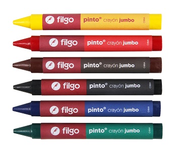 CRAYON DE CERA FILGO PINTO JUMBO X6U. (WXCJ-E6-SUR) – ABF LIBRERIA ...